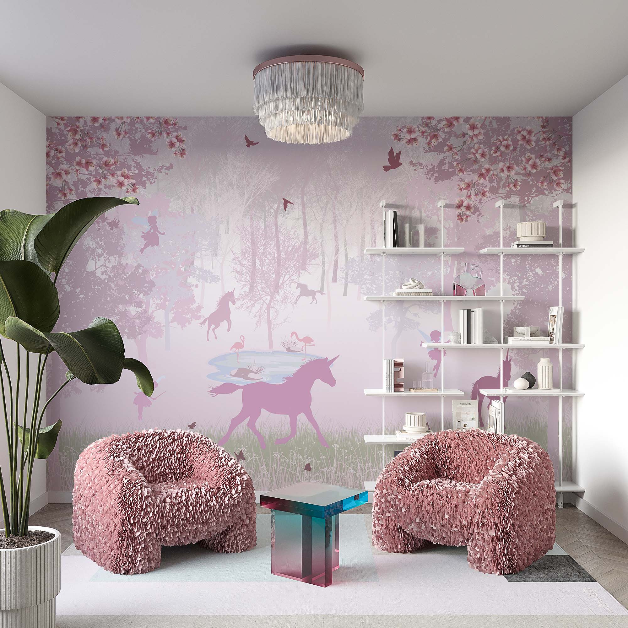 Girls Wallpaper | Cute Wallpapers for Girls Room | Wallanza