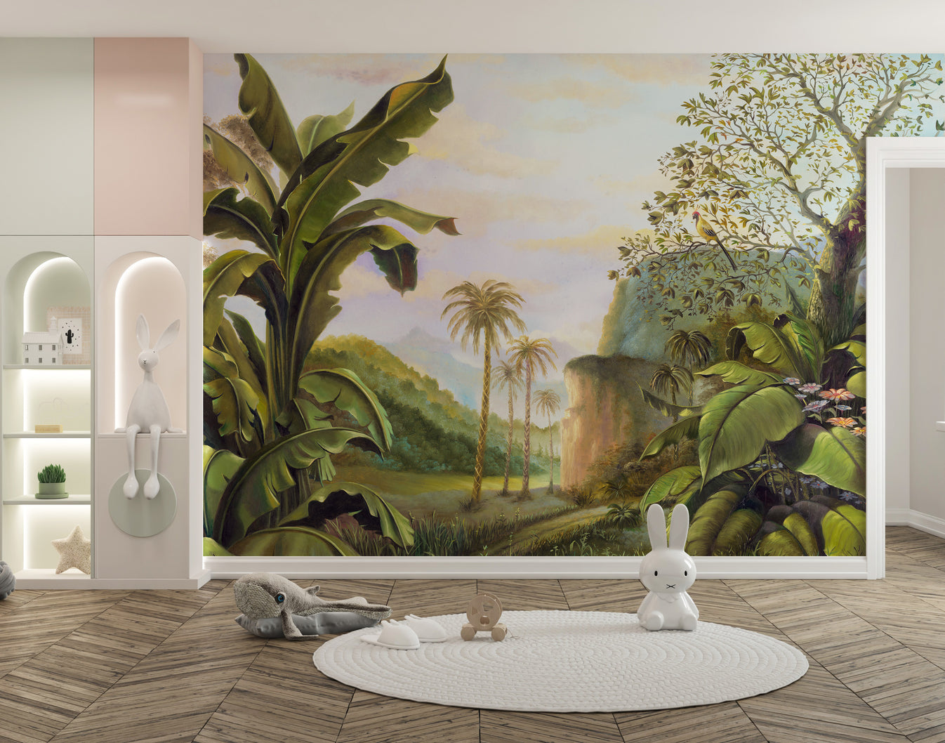 Mythical Rainforest Kingdom Wall Murals | Wallanza